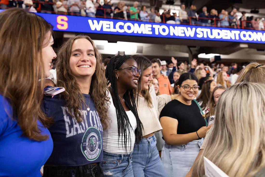 Syracuse Welcome Kicks Off Vibrant University Experience - Syracuse ...